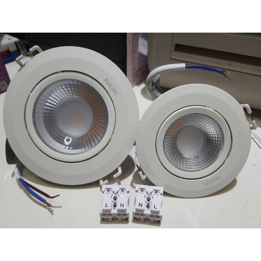 (U)現貨 PHILIPS 飛利浦 RS100B LED投射燈 新款 6W =7.5CM 9W= 9CM 9.5CM | 蝦皮購物