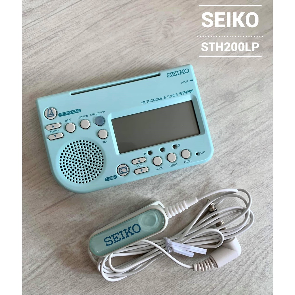 【古點子樂器】大音量推薦🔆SEIKO STH200 大音量調音節拍器/含調音夾/贈送延伸架/可掛小譜架/三色絕美必買款 | 蝦皮購物
