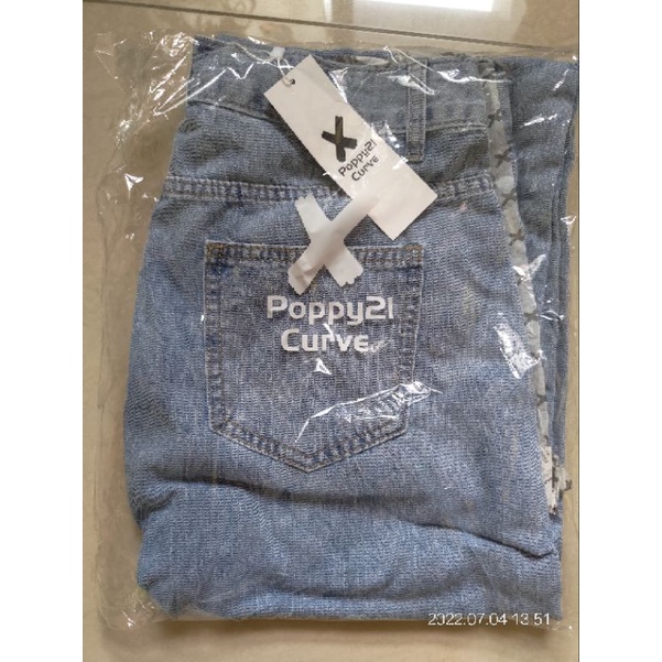 POPPY21罌粟狂想 長腿纖腰牛仔寬褲 | 蝦皮購物