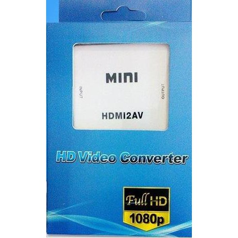 含稅開發票2021 1080P HDMI to AV HDMI轉AV端子 HDMI2AV手機平板汽車螢幕車用 | 蝦皮購物