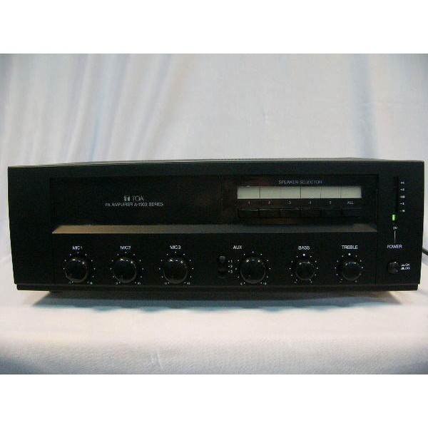 【昌明視聽】 日本音響專業品牌 TOA A1512 功率120W 廣播音響專用音響主機 可分區控制 100v 8歐姆雙輸 | 蝦皮購物