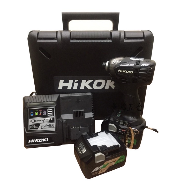 含稅 公司貨 HIKOKI WH36DA (黑) 36V 充電式 無刷 衝擊起子機 36DA 起子機 | 蝦皮購物