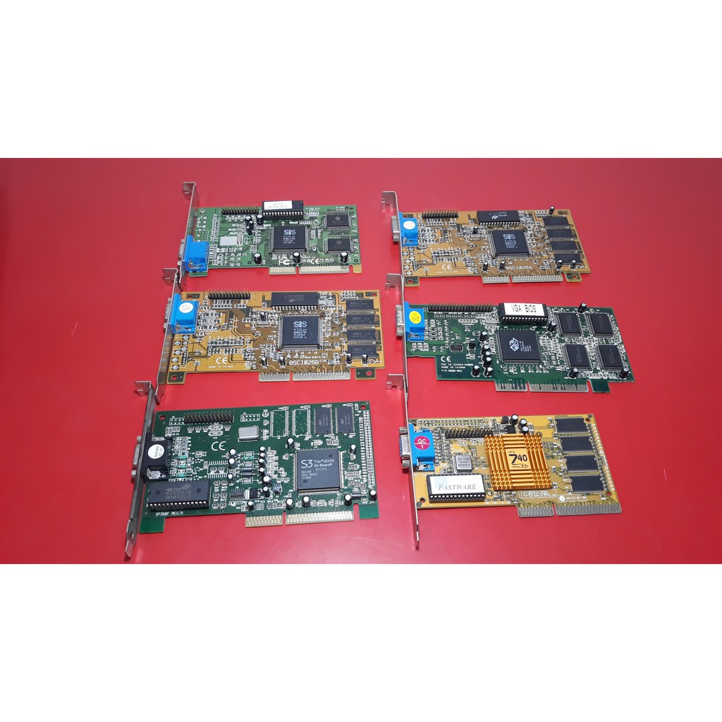 AGP 顯示卡 2X 4X SiS6326/ S3 /intel 740 /ati 3d rage 顯示卡 (缺貨) | 蝦皮購物