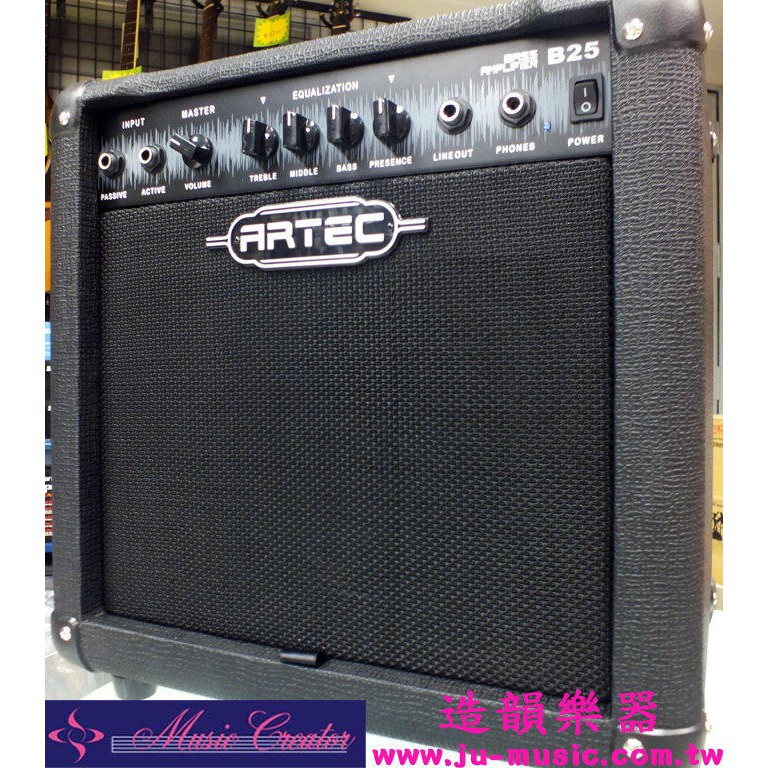 造韻樂器音響- U-MUSIC Artec B25 25W BASS Amp電貝斯 音箱 另有Line6 Laney | 蝦皮購物