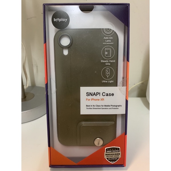 bitplay SNAP! for iPhone XR/二手/附相機握把/可配外接鏡頭/手機殼/台灣/軍規殼/操作簡單 | 蝦皮購物