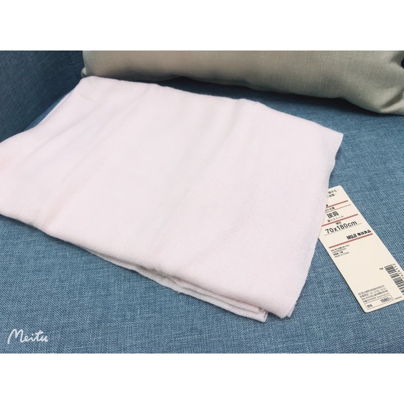 MUJI無印良品 喀什米爾披肩 70cm*180cm | 蝦皮購物