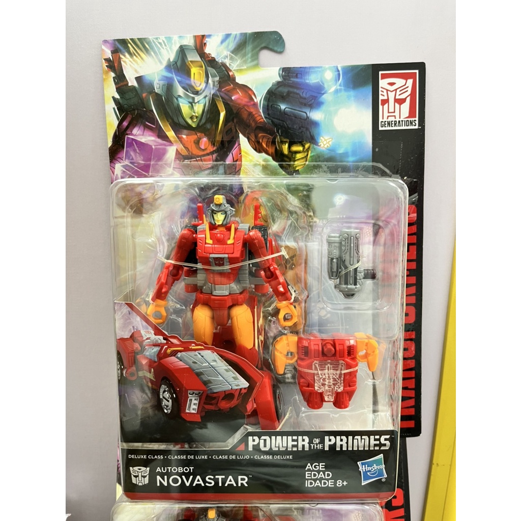 變形金剛世代系列POTP豪華組 火翼星 NOVASTAR D級 吊卡 至尊神力 POTP 合體 孩之寶 不挑盒況 | 蝦皮購物