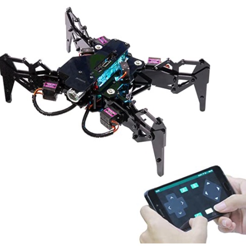 代購 Adeept DarkPaw Bionic Quadruped Spider Robot Kit 樹莓派4 | 蝦皮購物