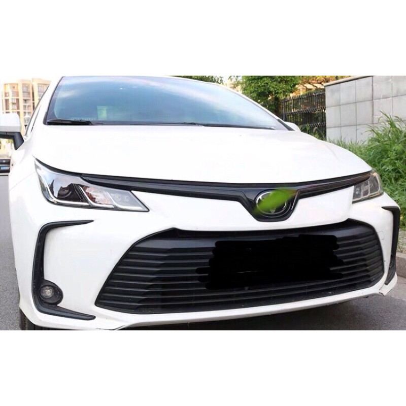 現貨/預購 Altis 12 前保桿裝飾條 空力套件 改裝 碳纖紋 亮黑 | 蝦皮購物