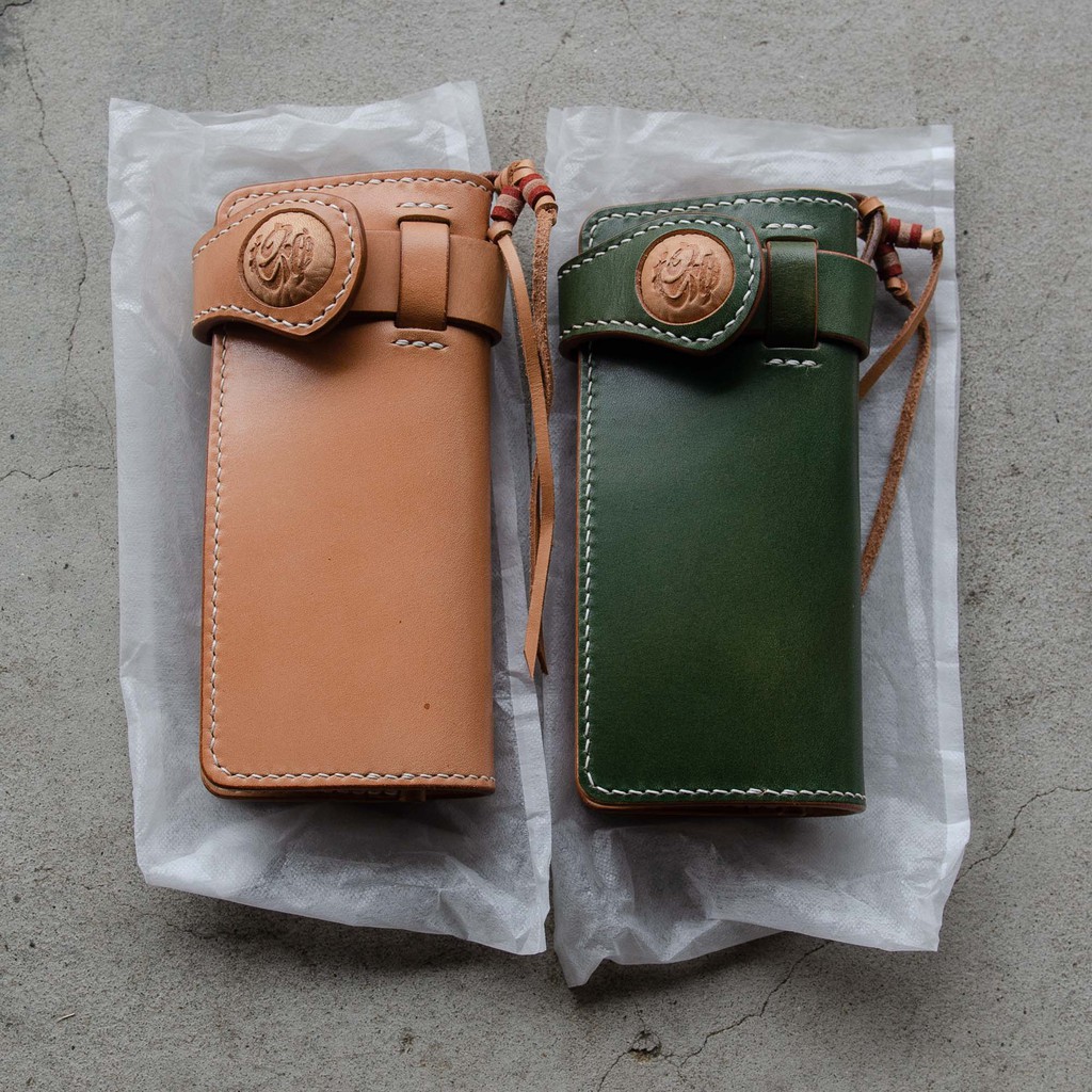 牛仔偵探 猛貨到 ! 天神Tenjin Works LW01 Long Wallet 櫪木多脂皮革長財布 | 蝦皮購物