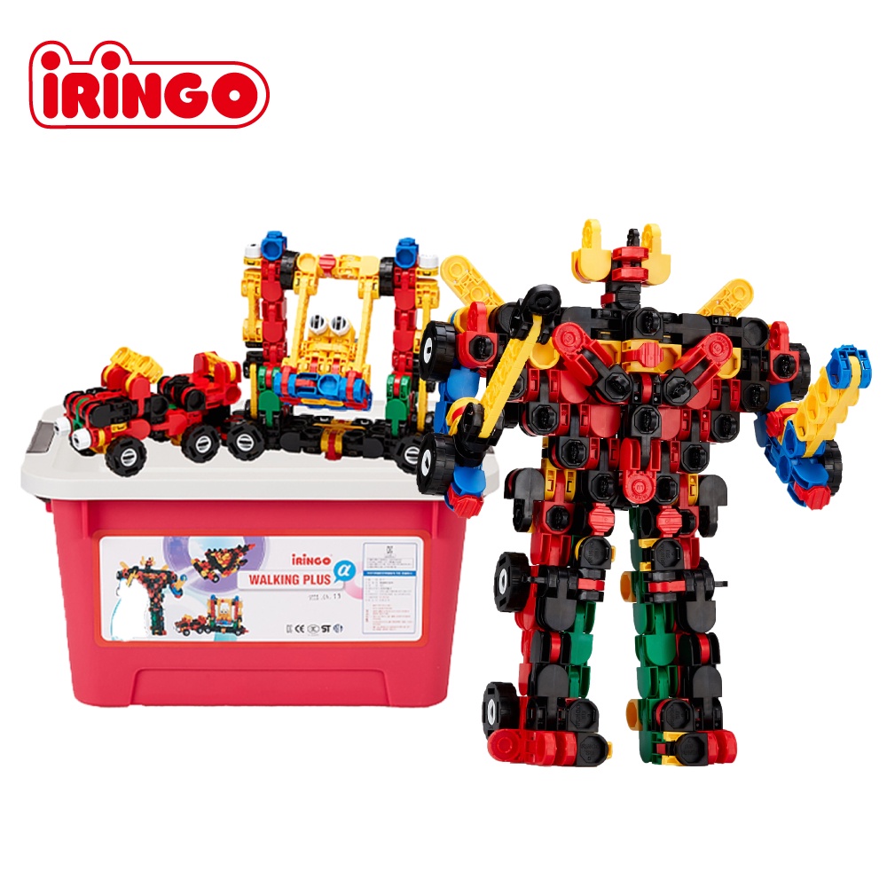 韓國iRingo 百變創意3D積木-旗艦系列(學齡進階組) 變形積木 積木玩具 教育積木 STEAM積木 益智積木 | 蝦皮購物