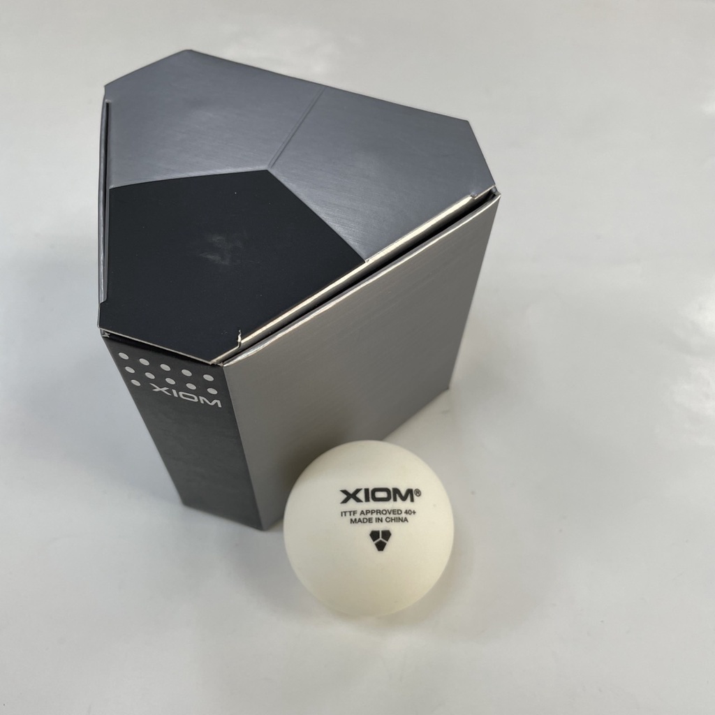 XIOM無縫三星比賽球 ITTF APPROVED 40+六顆裝(千里達桌球網) | 蝦皮購物