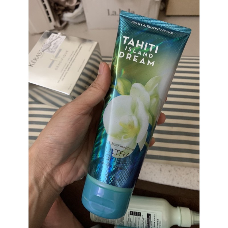 Tahiti Island Dream Ultra Shea Body Cream保濕身體香氛乳液二手 蝦皮購物