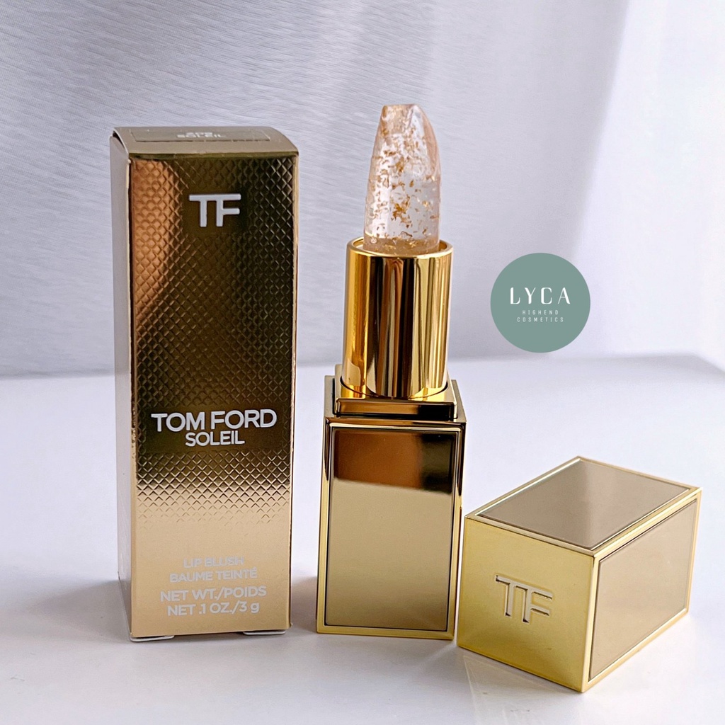 [LYCA] 現貨 金管 TF Tom Ford Soleil Lip 太陽輕吻金箔護唇膏 Z06 Scorching | 蝦皮購物