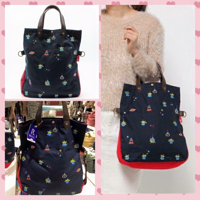 ROOTOTE 迪士尼 Disney三眼怪包 | 蝦皮購物