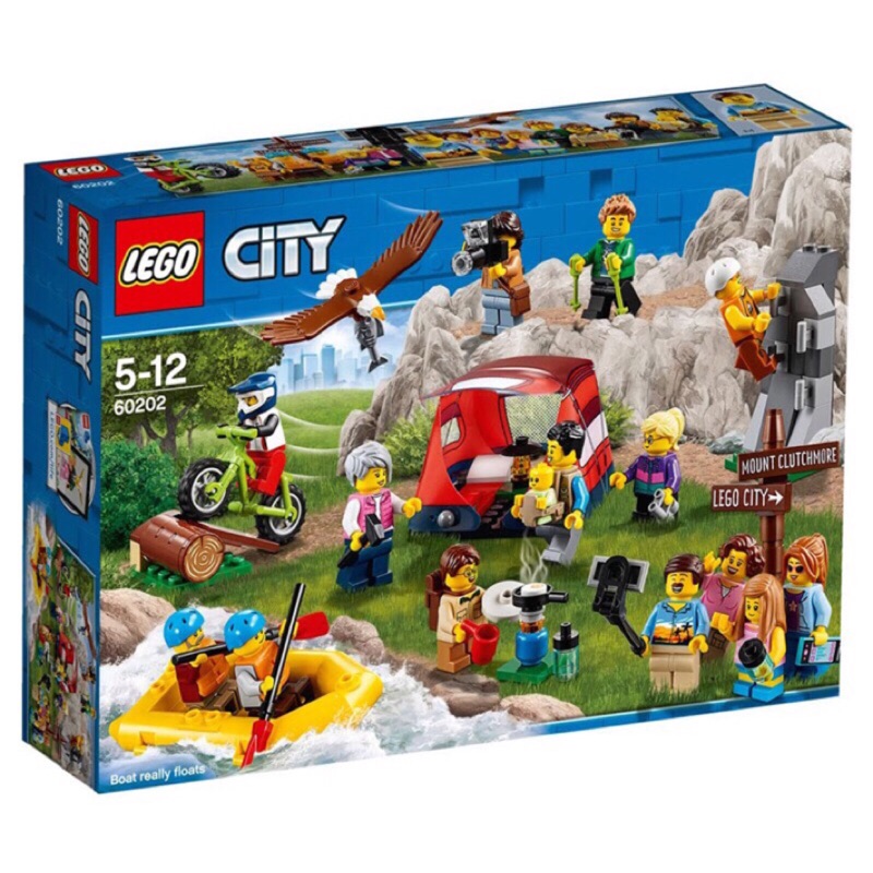 LEGO 樂高 60202 CITY 城市系列 戶外探險人偶組 公司貨 | 蝦皮購物