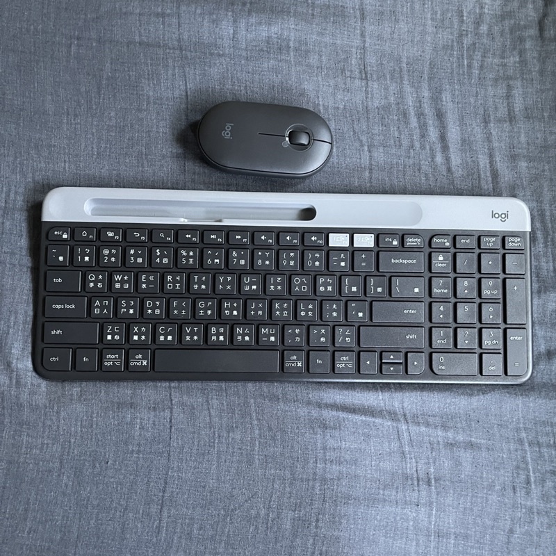 原蚤の市® 羅技 K580 超薄藍牙鍵盤+M350 #藍牙鍵盤 #無線鍵盤 #藍芽滑鼠 #二手良品 | 蝦皮購物