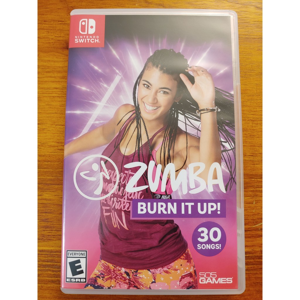 (二手)NS SWITCH 有氧舞蹈健身Zumba:Burn It Up! 中英日文美版 尊巴健身舞 倫巴 | 蝦皮購物