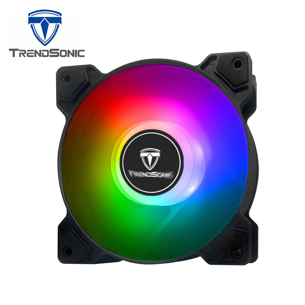 TrendSonic 12公分 5V ARGB 軸心發光幻彩風扇/主機板同步 | 蝦皮購物