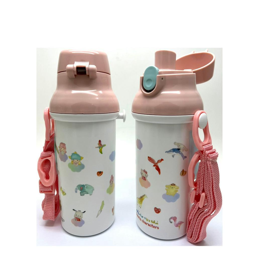 日本 SANRIO kitty 好朋友 兒童 塑膠 彈蓋 直飲水壺 (PSB5SANAG/480ML) (9159) | 蝦皮購物