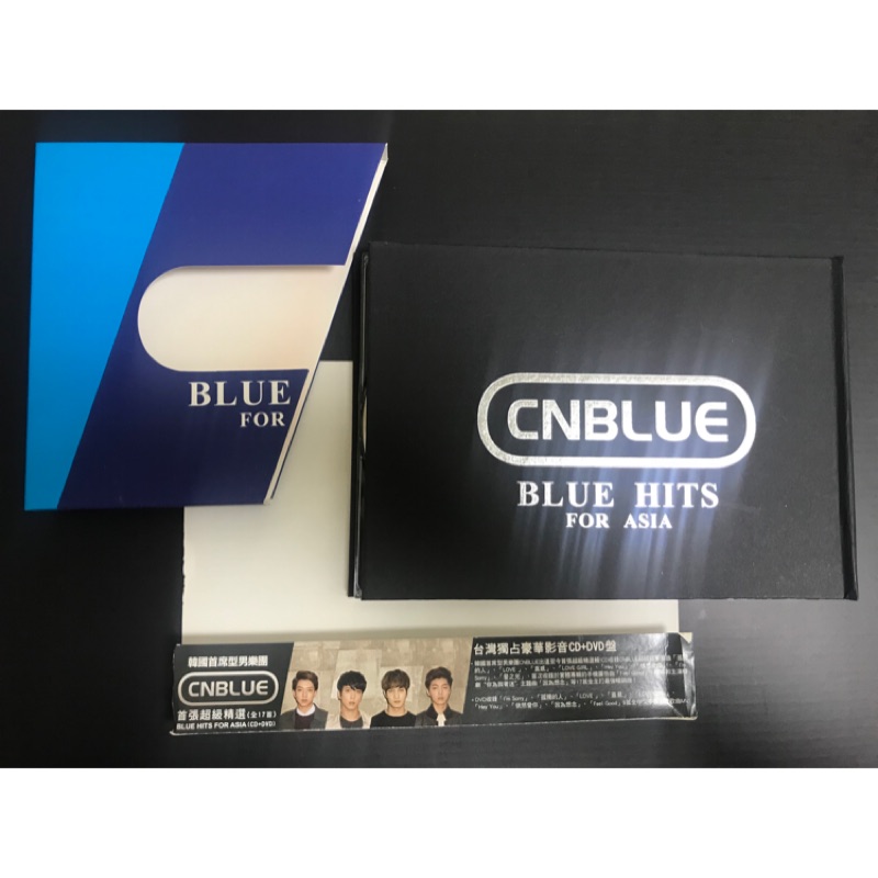 CNBLUE BULE HITS FOR ASIA CD+DVD 精選輯 | 蝦皮購物