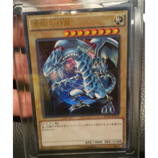 遊戲王 DP16-jp015 青眼白龍 地球版 金亮 美品 | 蝦皮購物