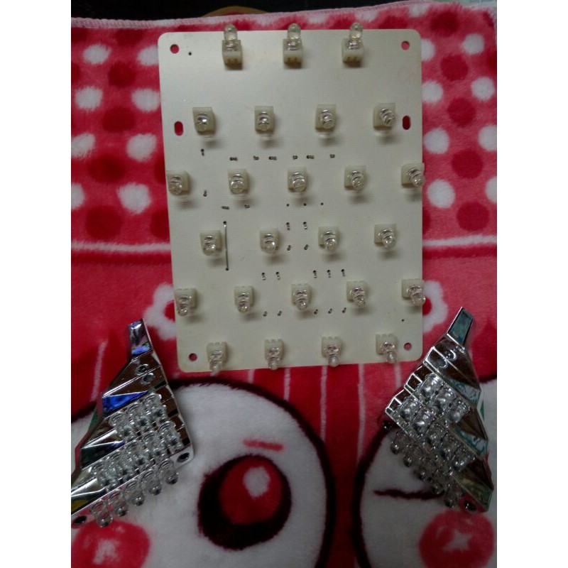 光陽 JR100 後LED煞車燈+左 右燈板 | 蝦皮購物