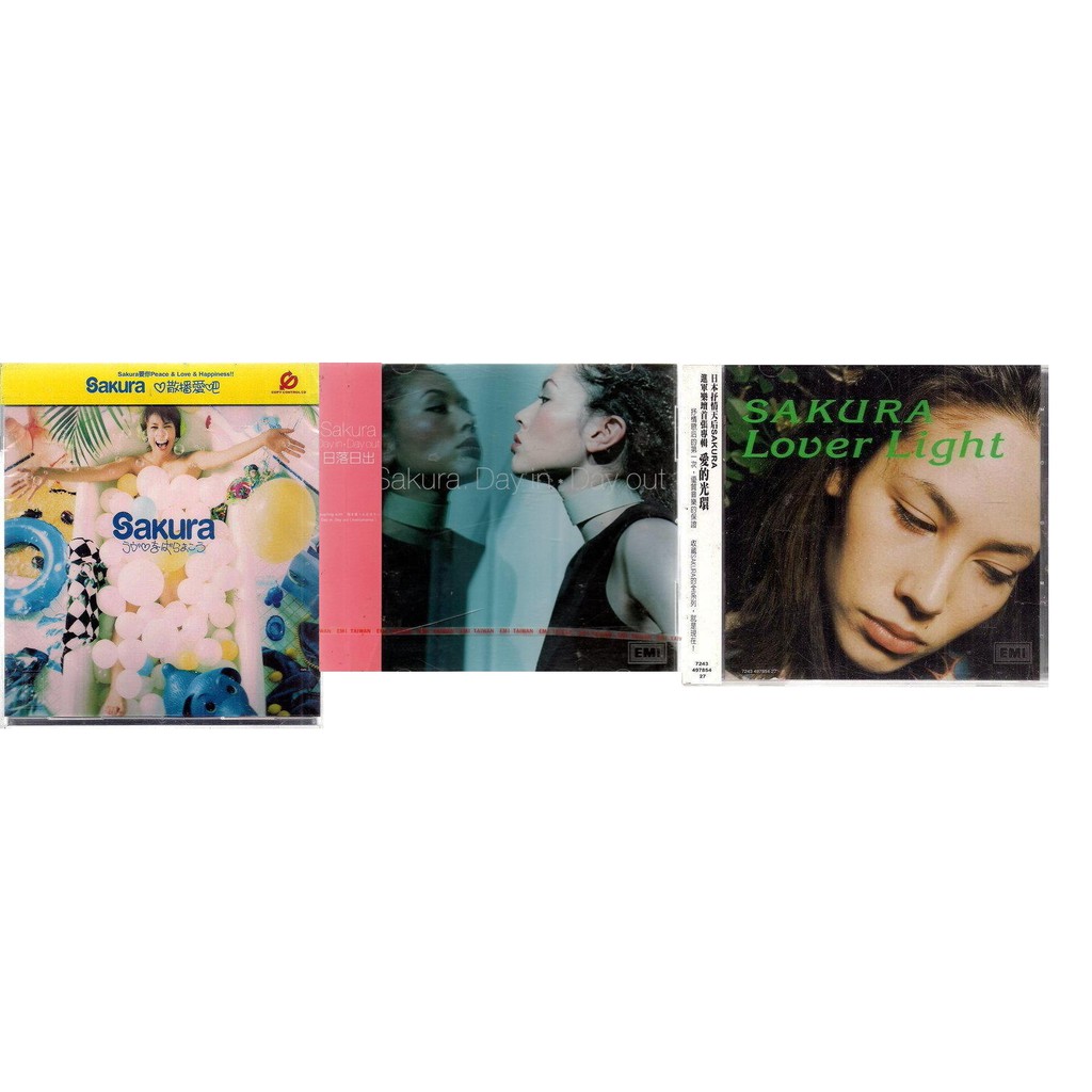 *全新未拆：SAKURA // 1張專輯+2張單曲,共3張 | 蝦皮購物