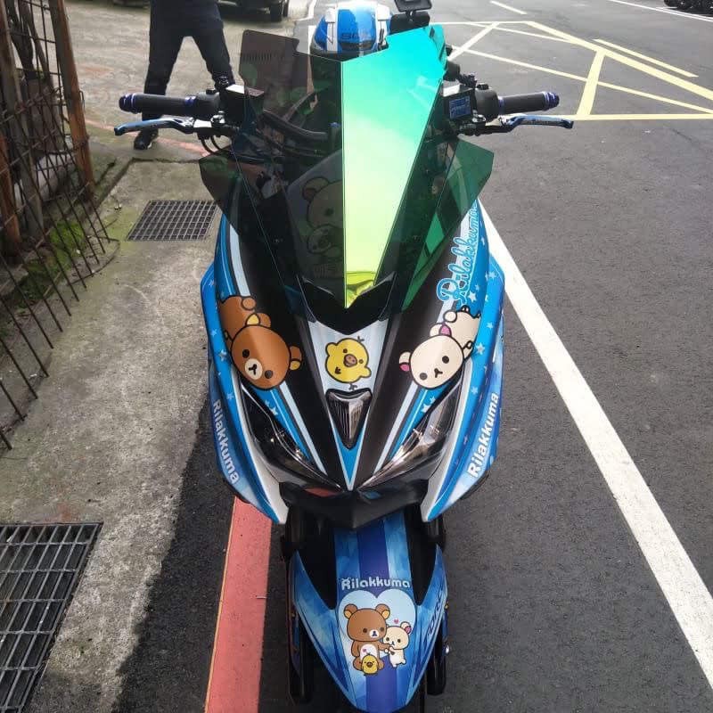 『六扇門』可調式 JSTC FORCE 美式 風鏡 大風鏡 後照鏡前移 Z300 300SE OFF TMAX 6R | 蝦皮購物