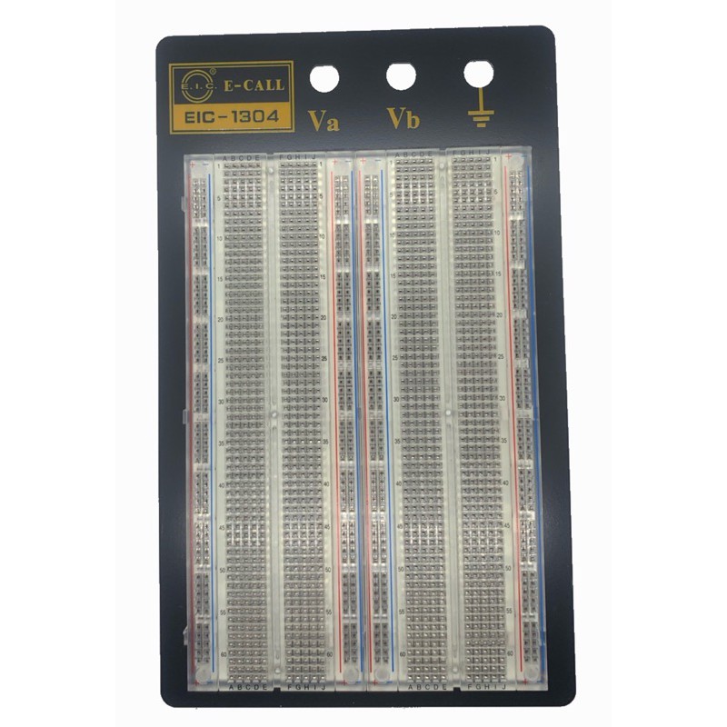 > EIC-1304 附跳線盒 麵包板 洞洞板 實驗板 方孔 | 蝦皮購物