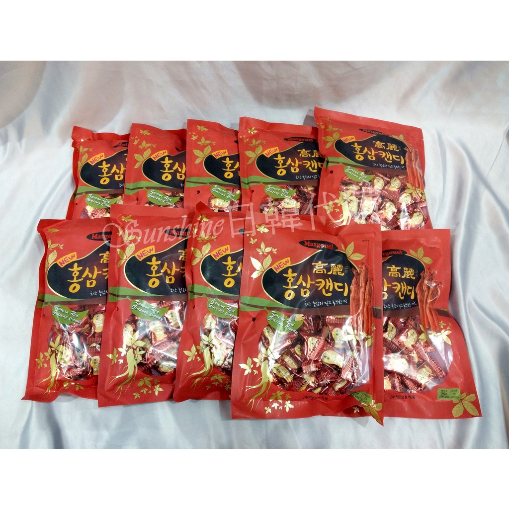 台灣現貨+預購 韓國 Matgouel 高麗 紅蔘糖 人蔘糖 高麗人蔘 糖果 300g 700g | 蝦皮購物