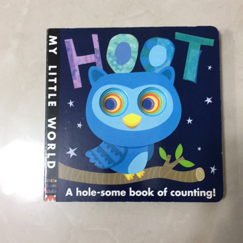 HOOT (A hole-some book of counting) | 蝦皮購物