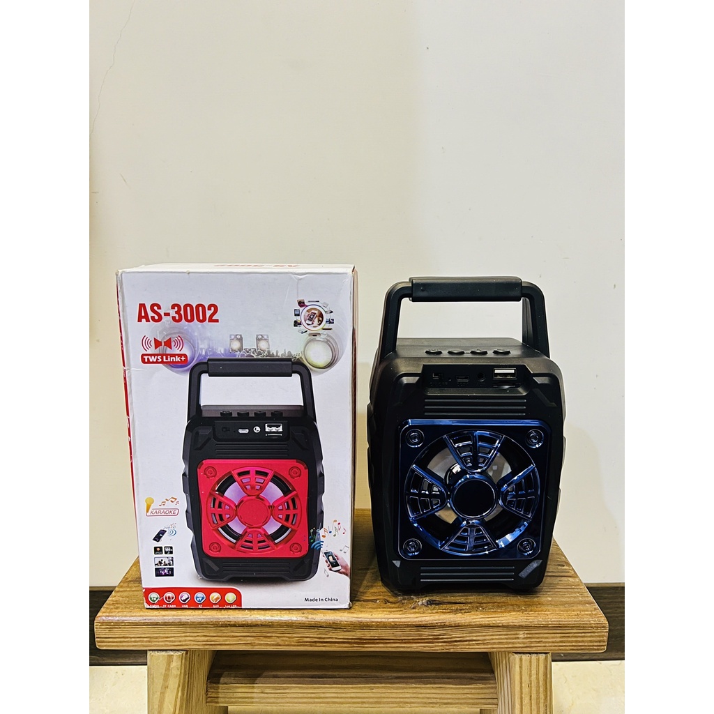 【SA 3C】AS-3002 藍色 藍芽 無線 喇叭 藍芽音箱 音響 | 蝦皮購物