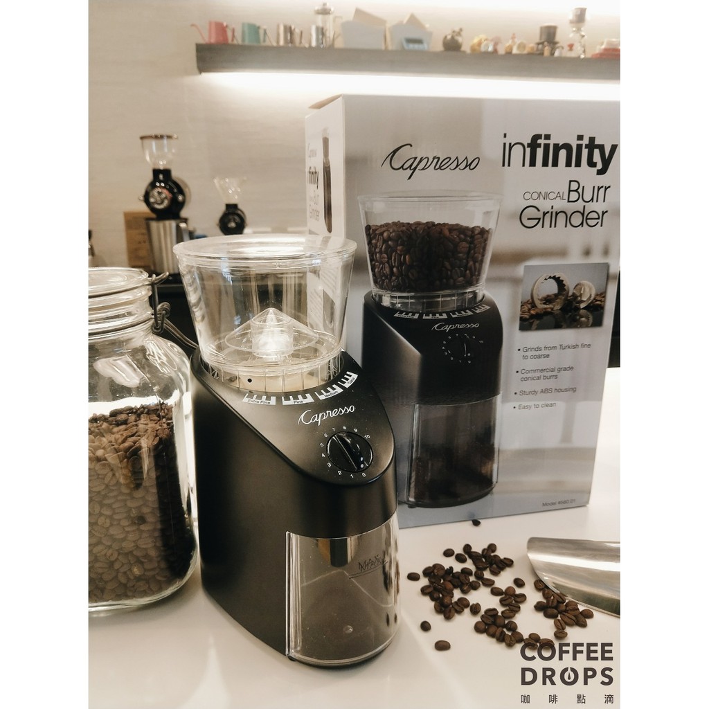 瑞士 卡布蘭莎 磨豆機 Capresso CP-560 公司貨保固一年 多段式磨豆機 錐型刀盤 | 蝦皮購物