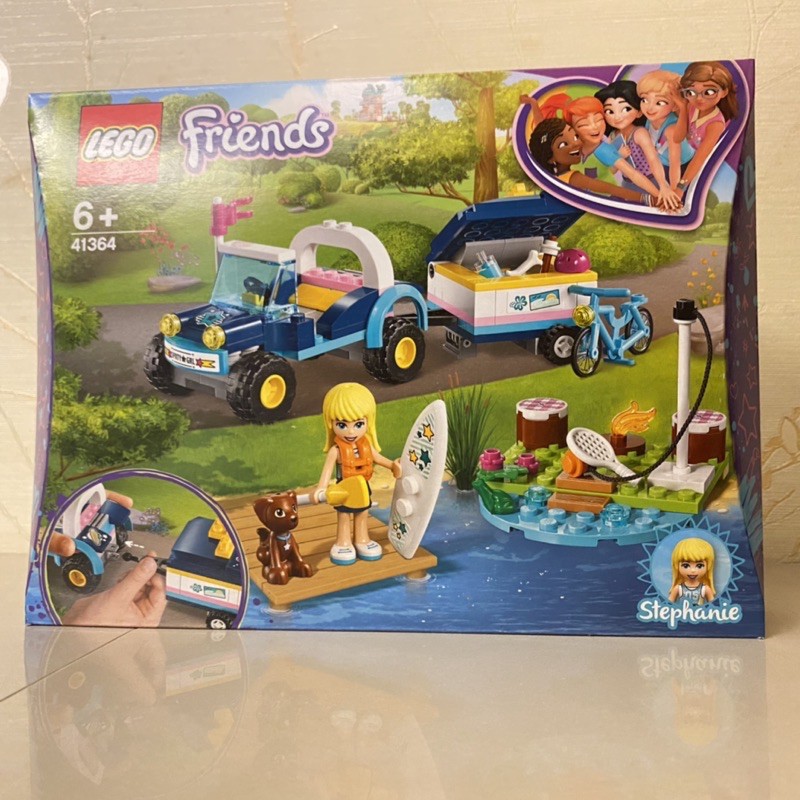【LETO小舖】樂高 LEGO 41364 Friends系列 斯蒂芬妮的越野車和拖車 全新未拆 現貨 | 蝦皮購物