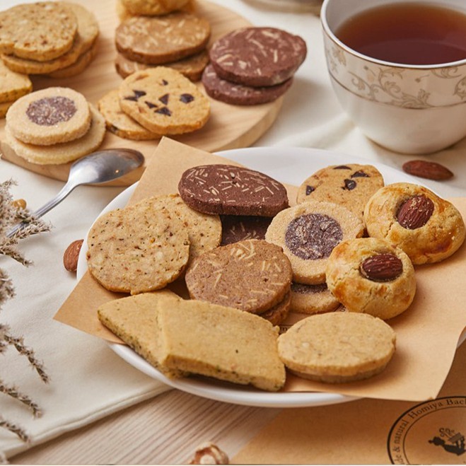 賀蜜雅-歐式小西點餅乾系列8種口味-桶裝400g-迷你玻璃瓶裝220克 HoMiYa Bakery | 蝦皮購物