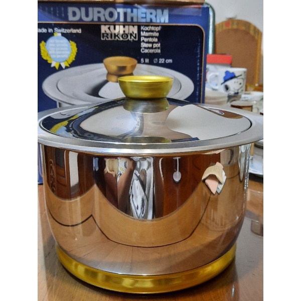 瑞士kuhn rikon durotherm 22cm 5公升雙壁鍋 | 蝦皮購物