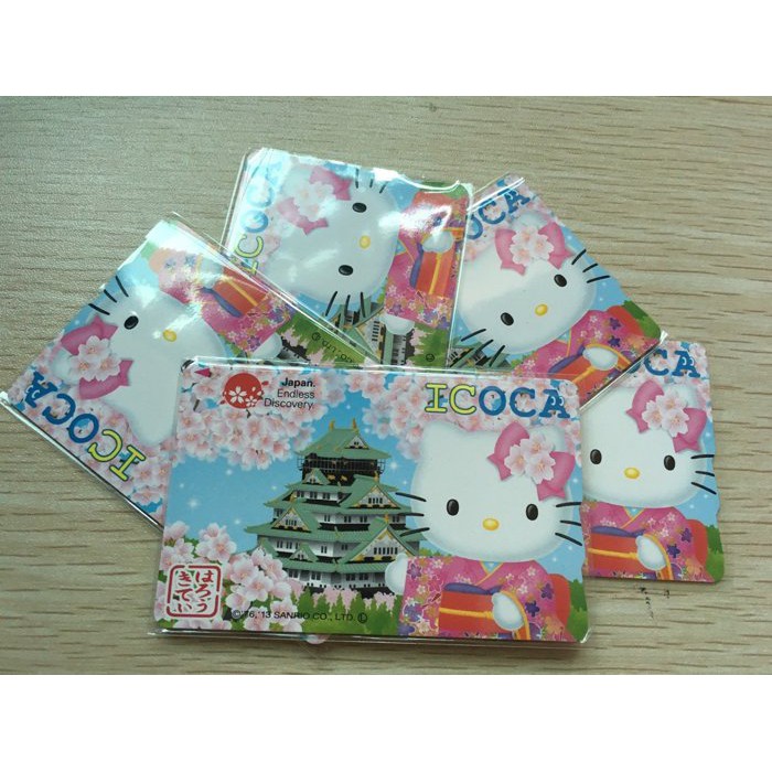 700日圓 可以使用一張 Icoca Hello Kitty凱蒂貓 西日本 JR 姬路城 二手 空卡 | 蝦皮購物