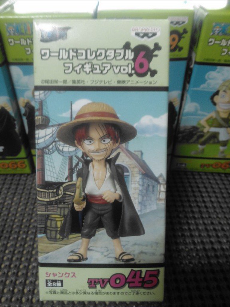 特價出清 日版金證 海賊王 WCF vol.6 紅髮 傑克 雙手版 TV 045 | 蝦皮購物