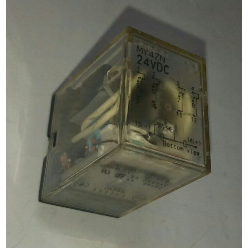 🌞二手現貨保固OMRON歐姆龍MY4/MY4N/-J /-D2 MY4NJ MY4ZN DC24V繼電器 4極LED燈 | 蝦皮購物