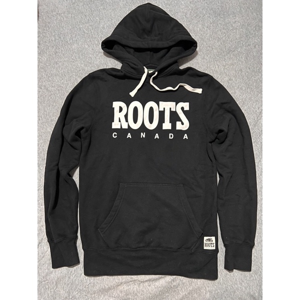 台灣正品公司貨 全新 Roots 黑色 帽T | 蝦皮購物