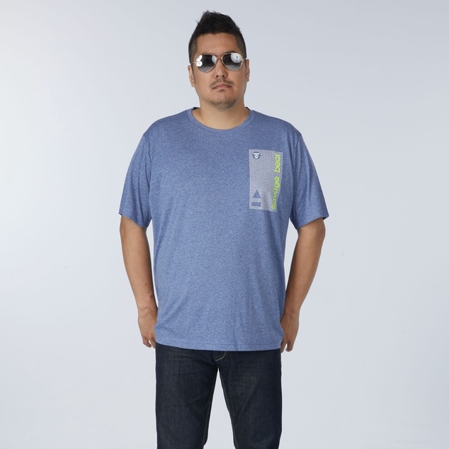 神德SIND/BearNation 男生大小尺碼UA紗運動排汗印花T恤- 水藍*白[M22649] | 蝦皮購物