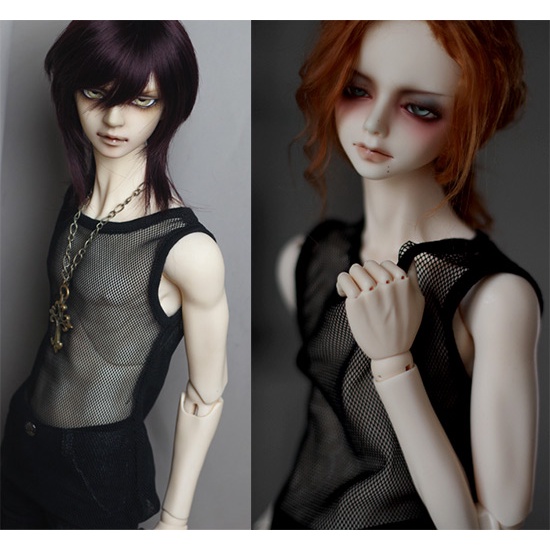 ♠♠3分/SD17/叔叔BJD娃衣 鏤空加長網眼搖滾背心/打底衫~超雞好搭~ | 蝦皮購物