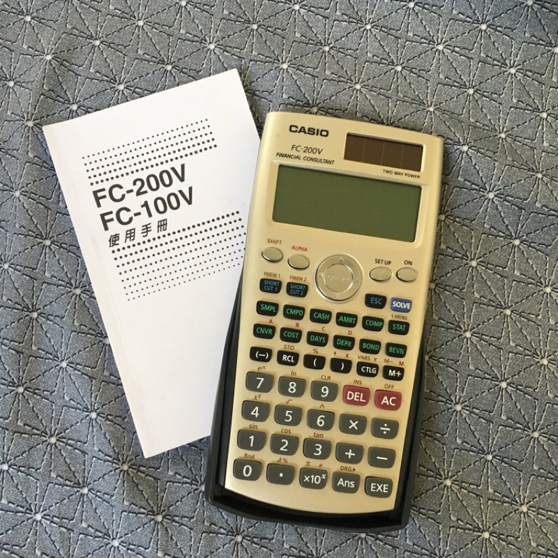 Casio FC-200V 計算機 | 蝦皮購物