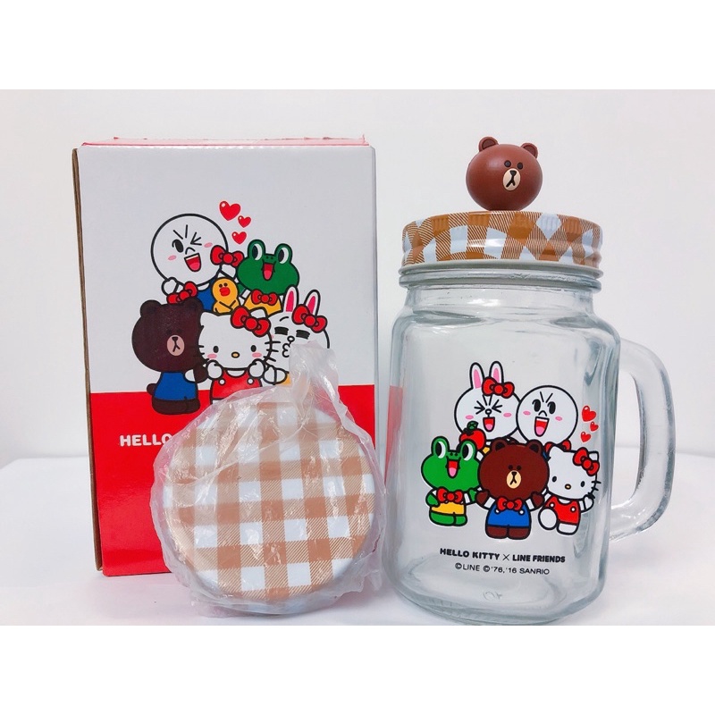 《全新》HELLO KITTY x LINE FRIENDS超集好朋友 熊大款嚐鮮罐 | 蝦皮購物