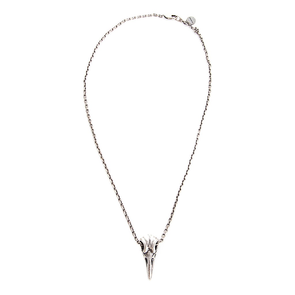 (Wings Select) Recovery 烏鴉頭骨項鍊-鋼製 (古銀、黑色) 項鍊 穿搭 時裝 設計 配件 | 蝦皮購物