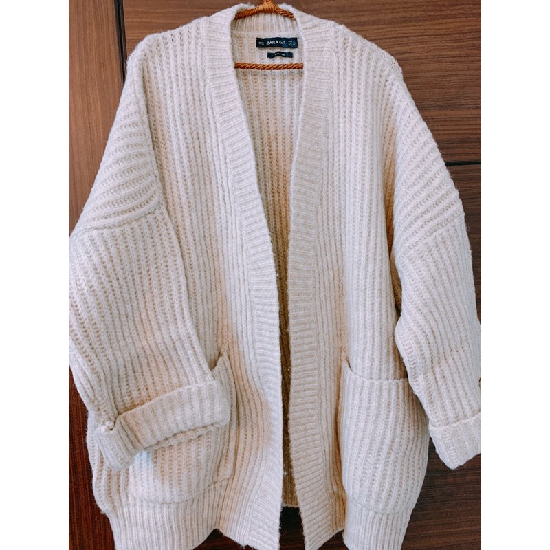 ZARA 針織罩衫外套 尺寸M 原價1490 | 蝦皮購物
