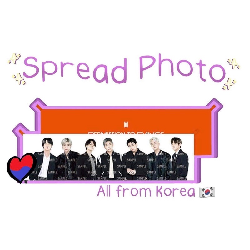 [手頭準備發貨] Bts PTD SPREAD PHOTO 官方 | 蝦皮購物