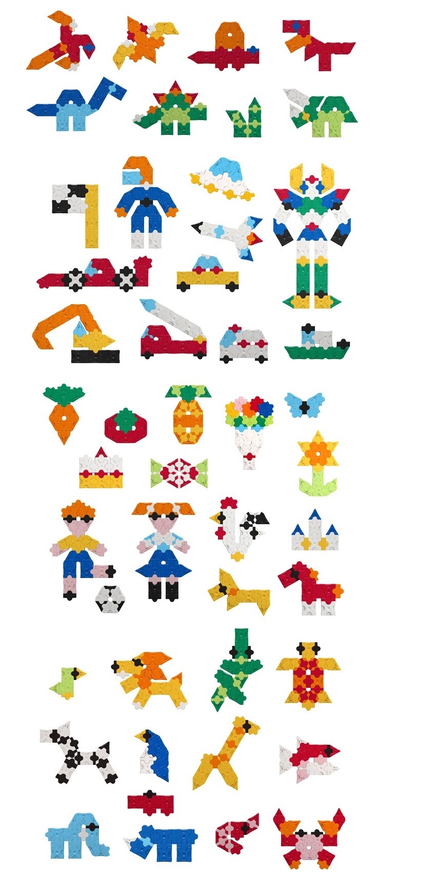 【LaQ】基礎101 (185pcs) 日本製造立體3D拼接積木/益智玩具/台灣獨家代理 | 蝦皮購物