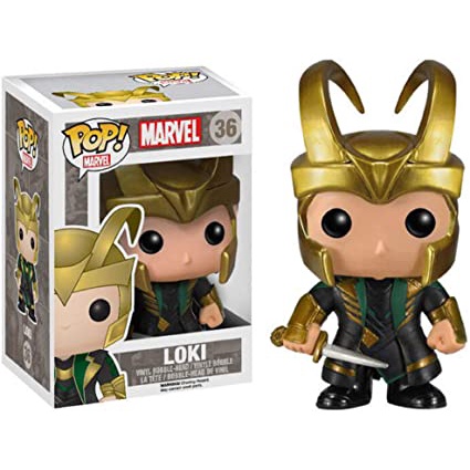 正版現貨 Funko Pop 36 洛基 漫威 LOKI MARVEL 絕版老物 | 蝦皮購物